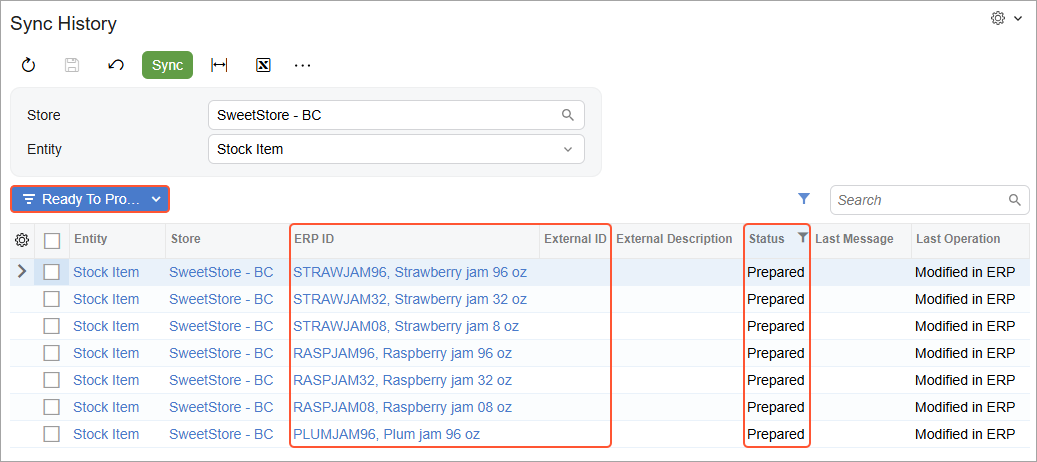 Data Synchronization: To Perform the First Synchronization