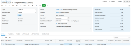 Debit and Credit Adjustments: To Process a Credit Adjustment