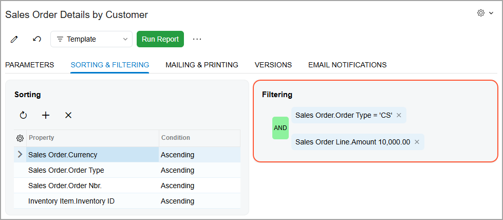 Filtering and Sorting Capabilities: Advanced and Ad Hoc Filters