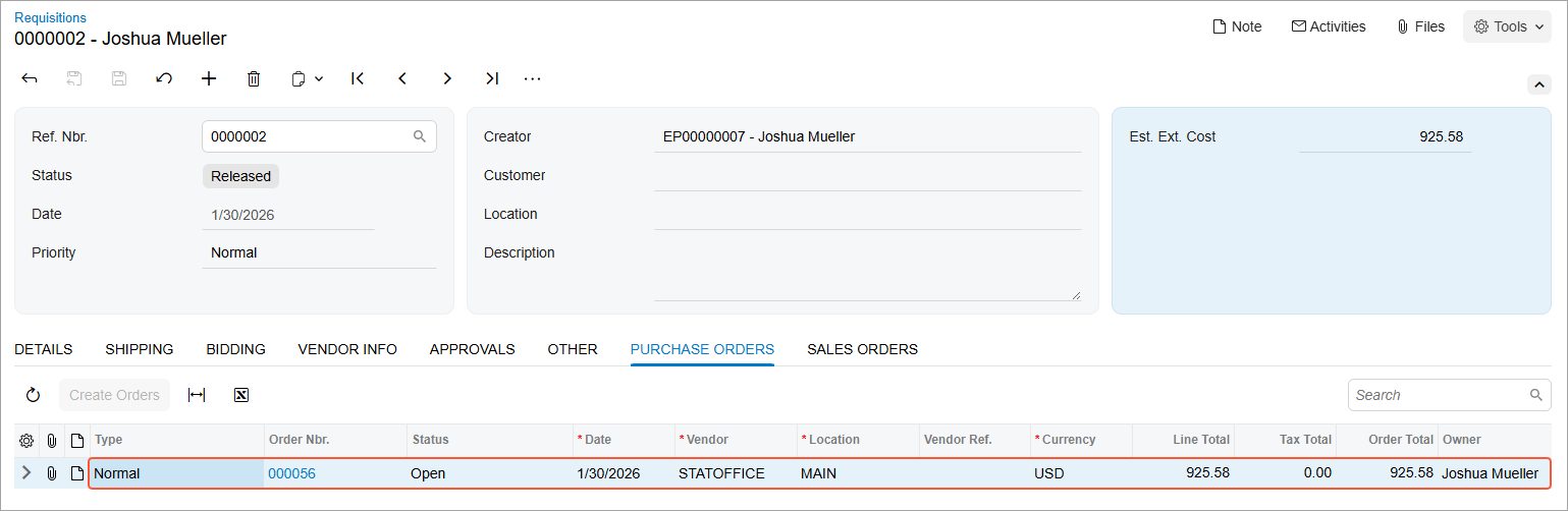Purchase Requests and Requisitions: To Process Employee Requests
