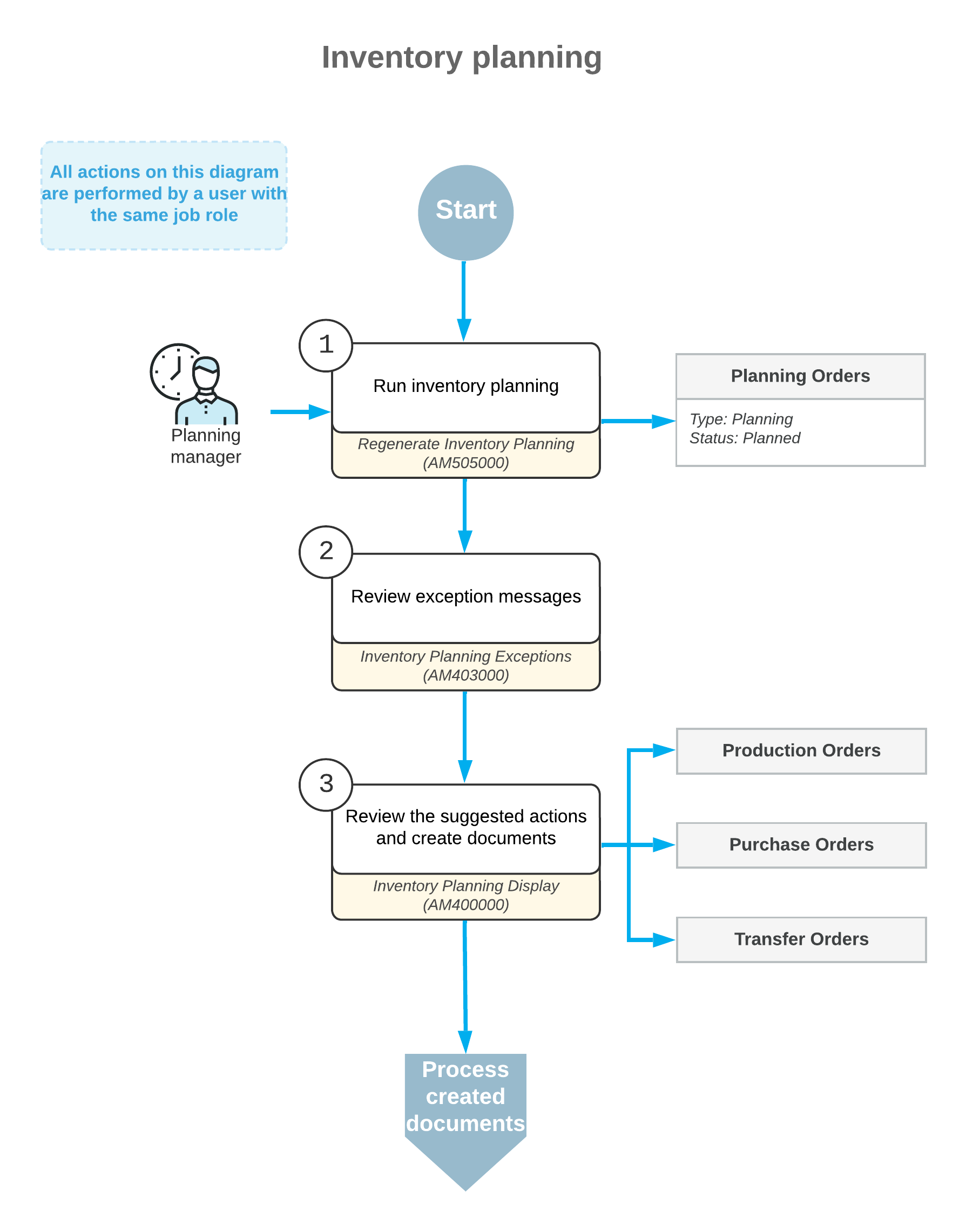 Inventory Planning with MRP: General Information