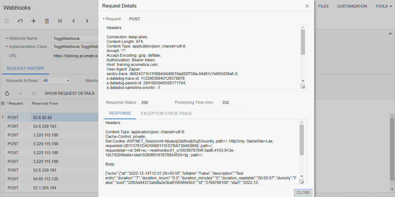 Webhooks: To Configure Webhooks
