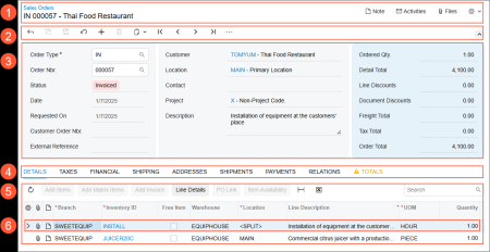 Record Entry: Basics of Acumatica ERP Forms