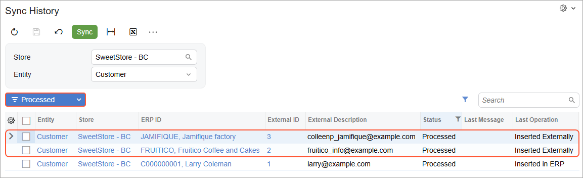 Synchronizing Customers: To Perform Bidirectional Synchronization